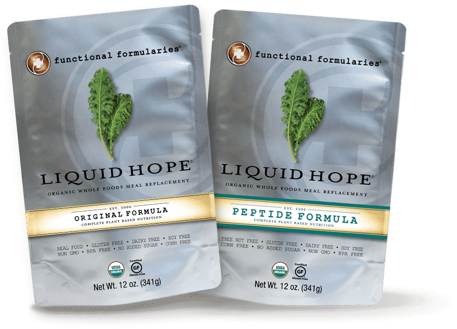 Organic feeding tube formulas and whole foods meal replacement ...